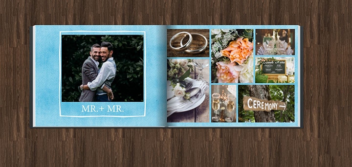 Create a wonderful wedding photo book | Snapfish US