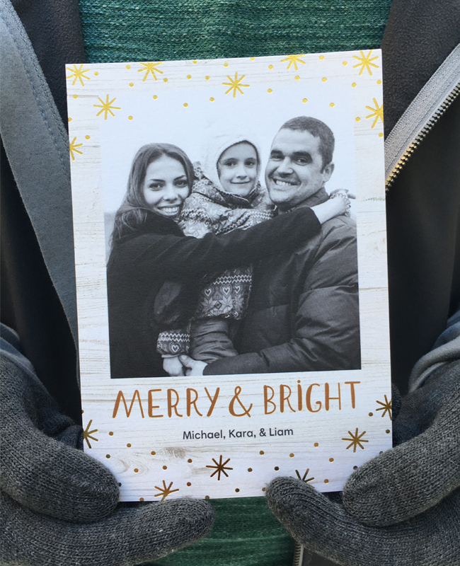 New embossed metallic foil card designs Christmas Holidays| Snapfish US