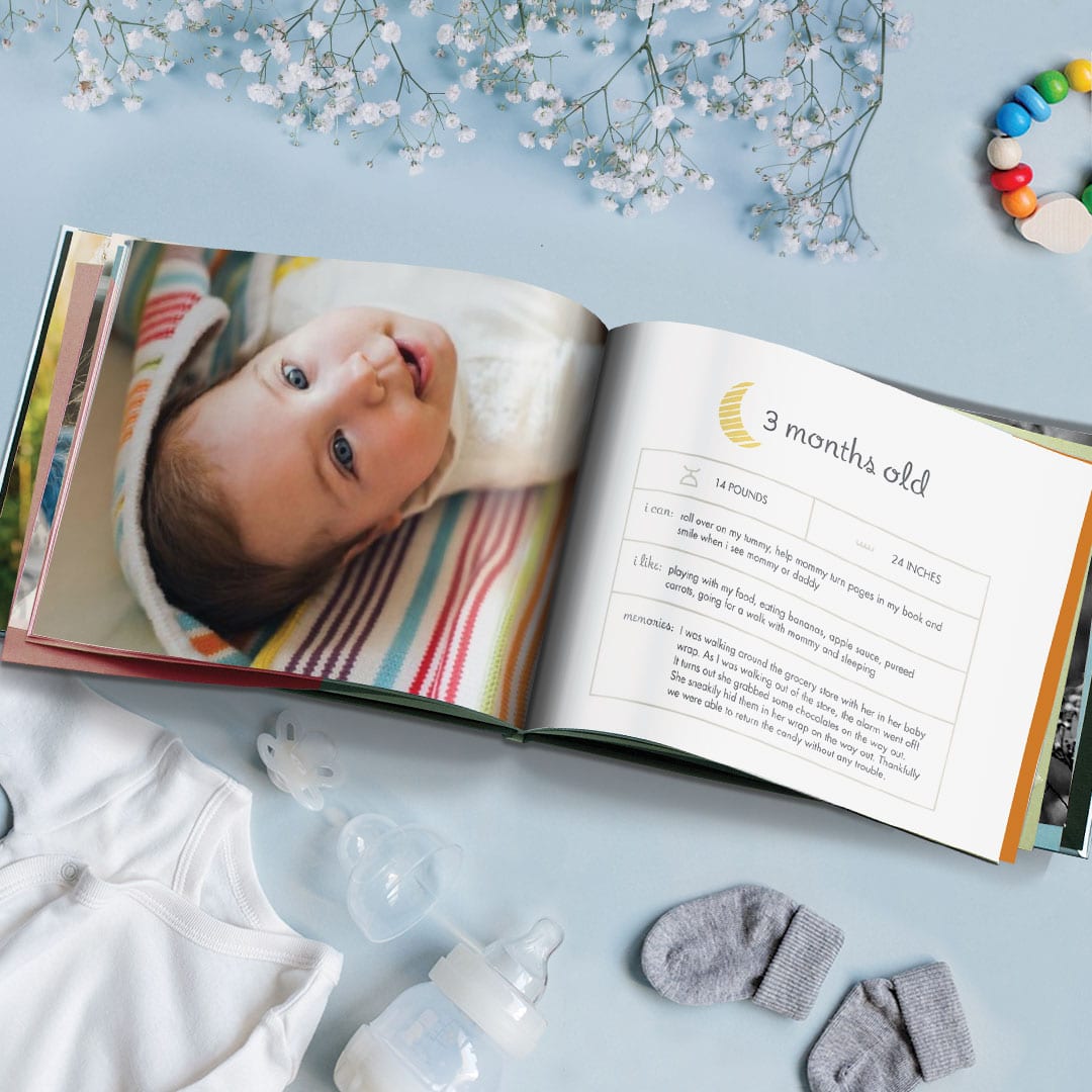 A photo book as unique as your baby | Snapfish