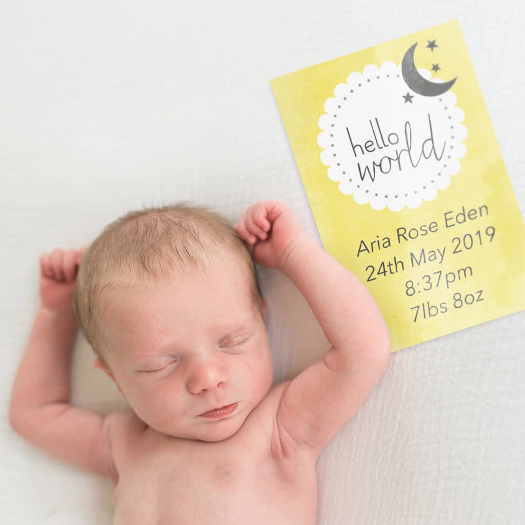 Baby Milestone cards and how can you create them - Snapfish US