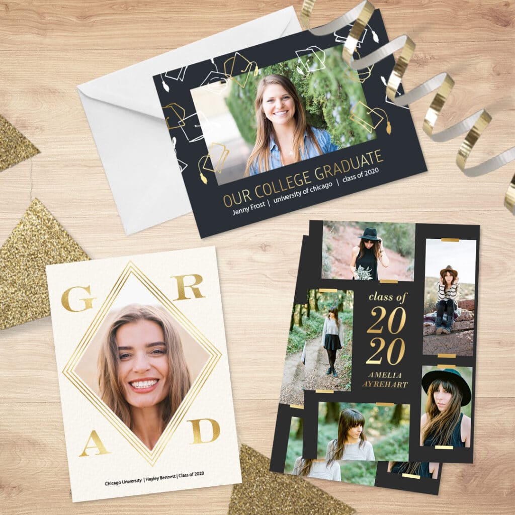 Professional College Graduation Invitations