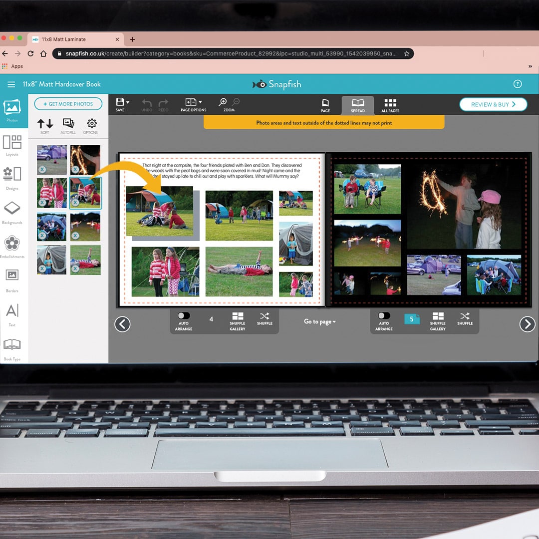 Helping them to read – create a quarantine photo story book | Snapfish US