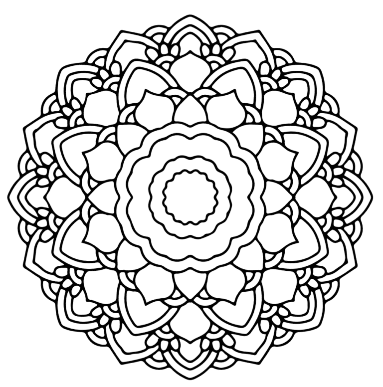 FREE Printables: Try a mindfulness mandala coloring page | Snapfish US