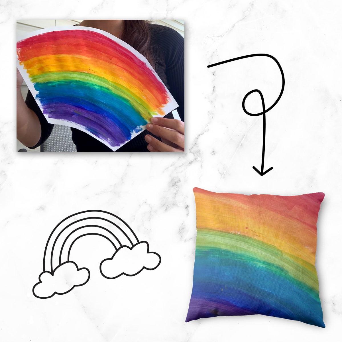 Create And Print Positive Rainbow Artwork With Snapfish | Snapfish US