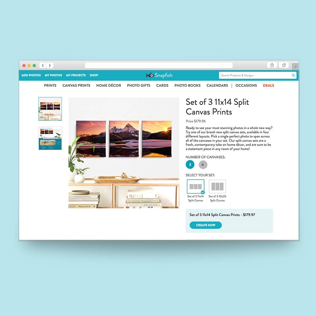 Split Canvas Prints – Create wow-worthy works of art! | Snapfish US
