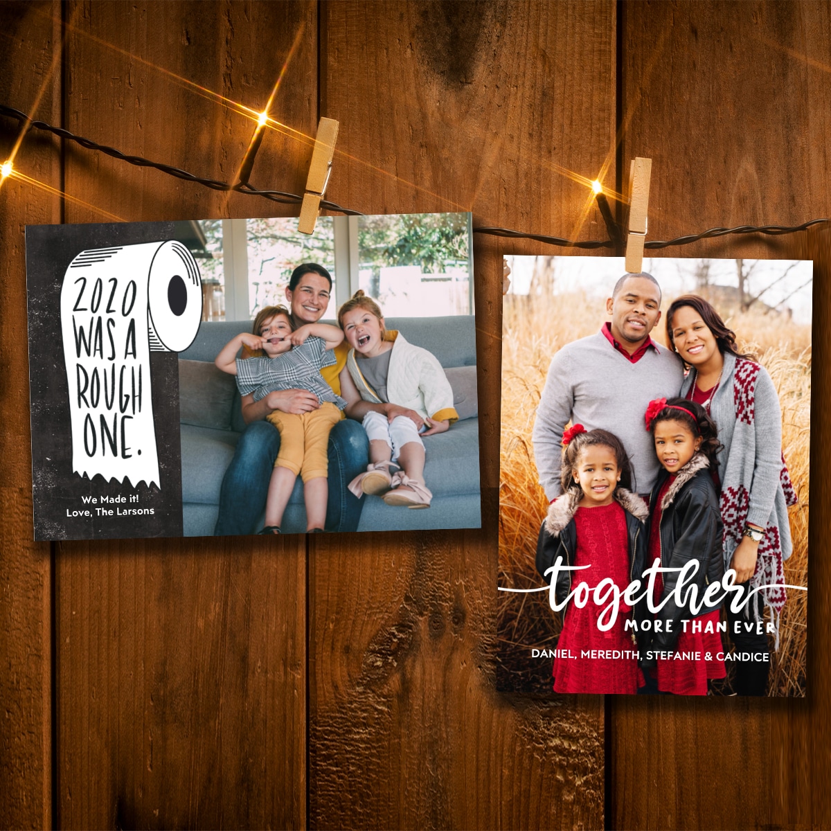 Show off sweet season’s greetings with these creative card displays ...