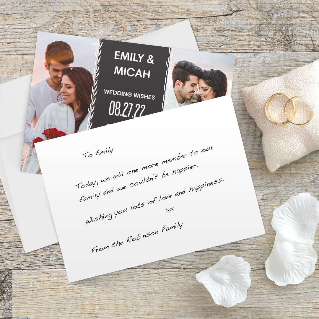 How to write the perfect wedding card message | Snapfish US