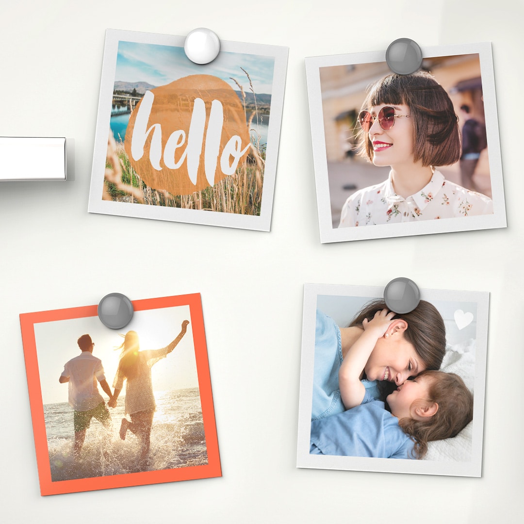 Mini Photo Prints | Magnetic Mini Square Prints | Snapfish US