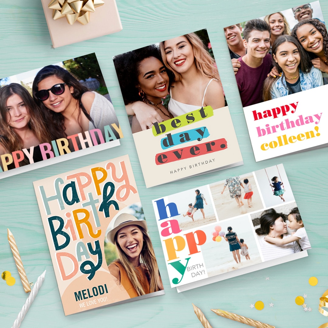 New Custom Birthday Card Designs For 2022 | Snapfish US