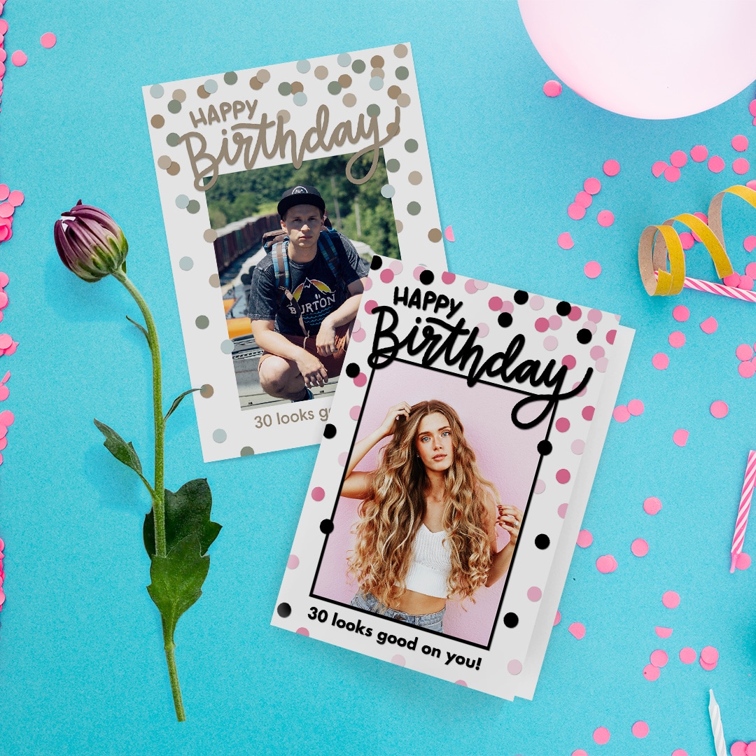 Custom Milestone Birthday Card Designs | Snapfish US
