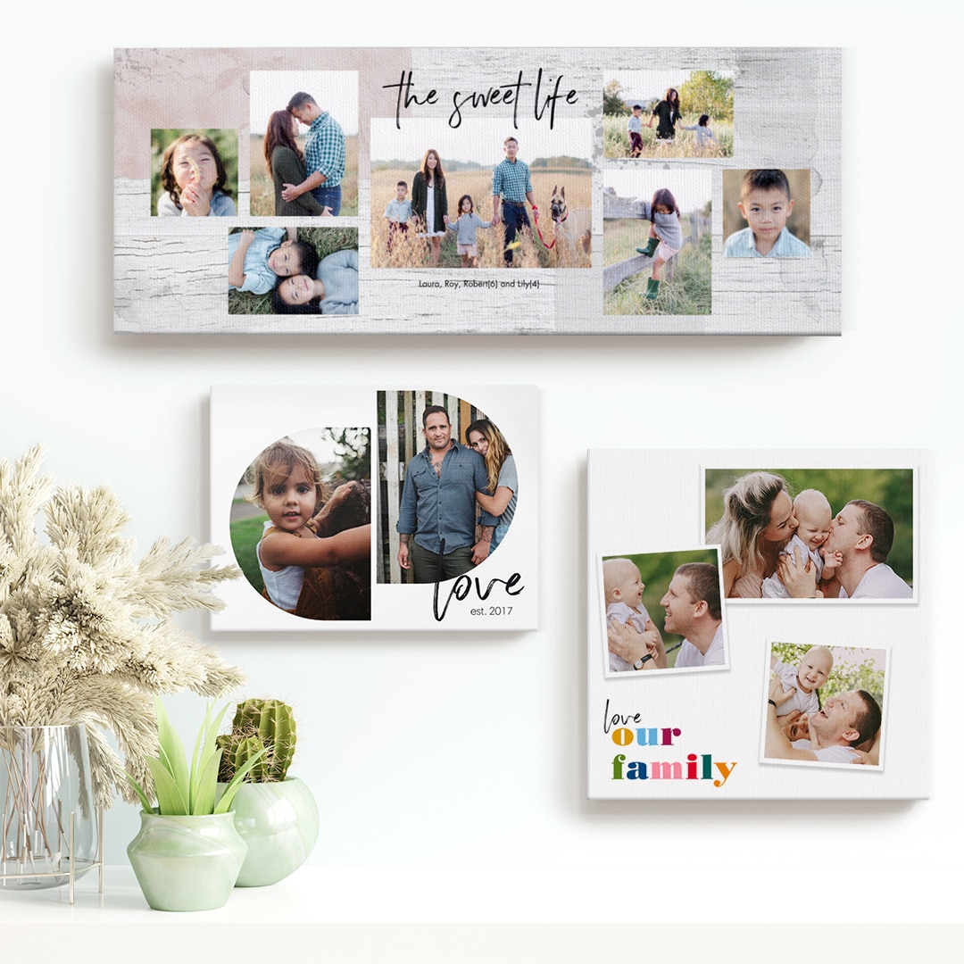 New Canvas Photo Print Designs | Snapfish US
