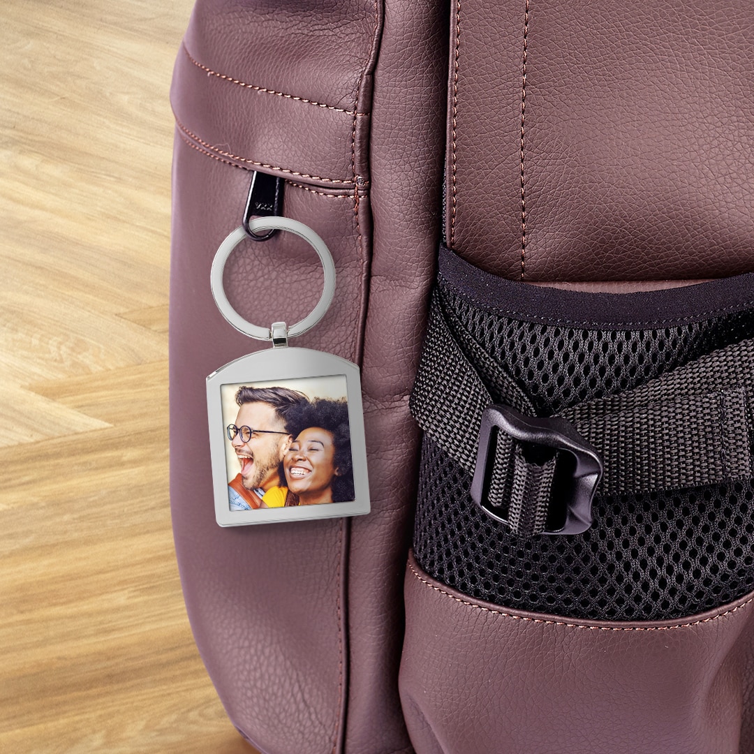 Personalize a Beautiful Metal Keychain For You or Loved Ones | Snapfish US