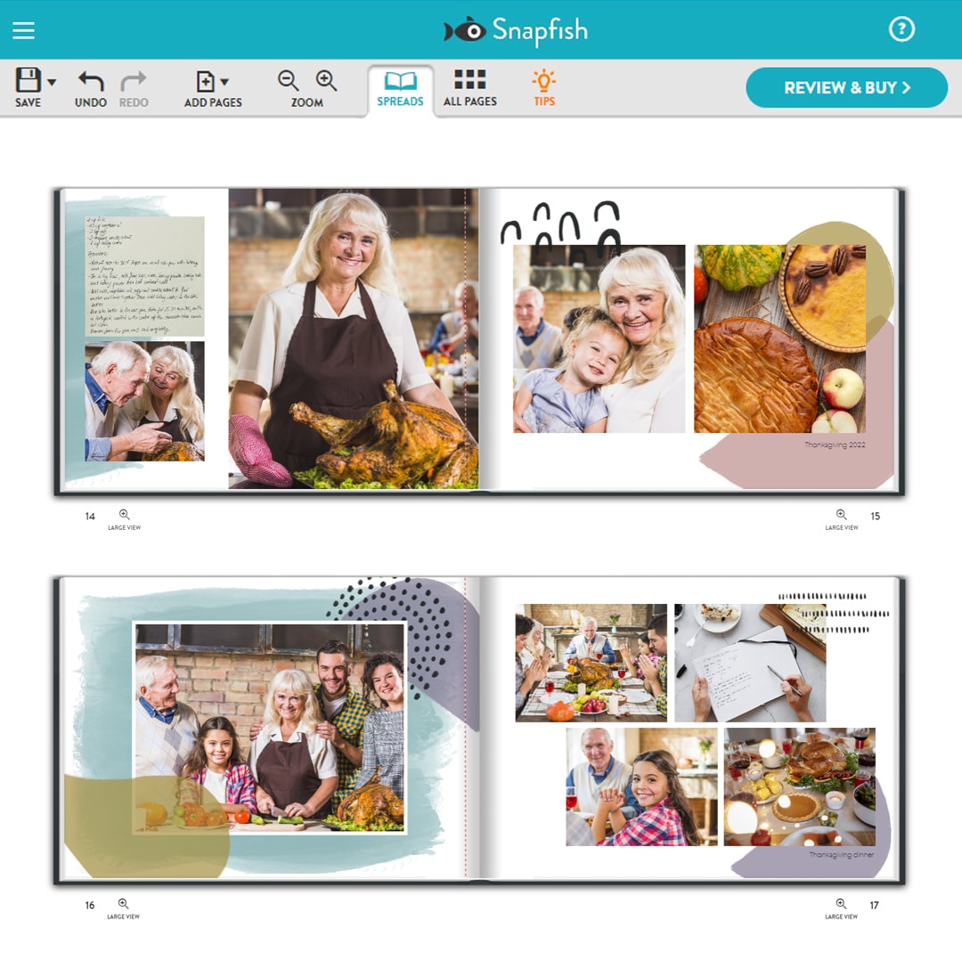 How To Make The Best Thanksgiving Photo Book | Snapfish US